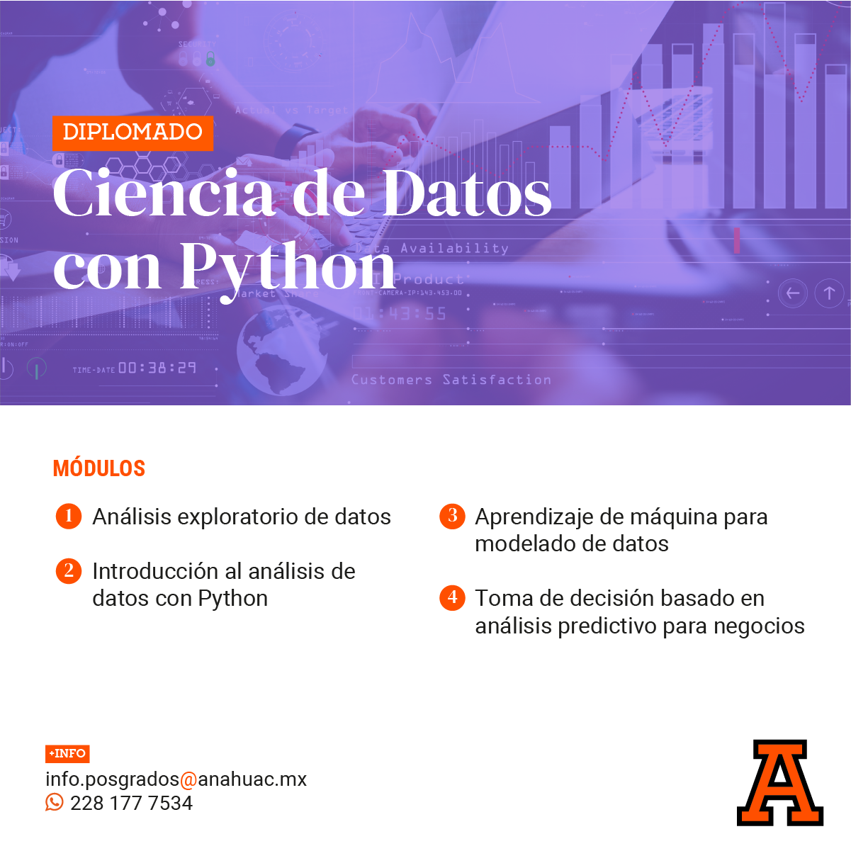 Diplomado en Ciencia de datos con Python | Anáhuac Veracruz